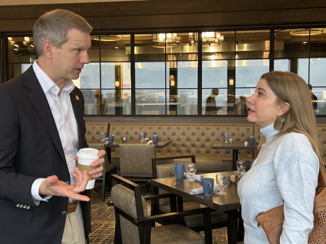 U.S. Rep Riley Moore Talks Tariffs, Economy In Wheeling | News, Sports ...